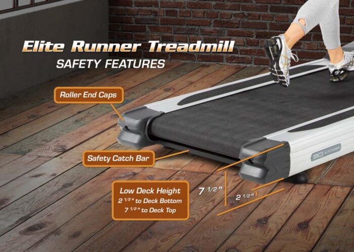 Elite Runner Treadmill by 3G Cardio - Marathon Runner's Treadmill