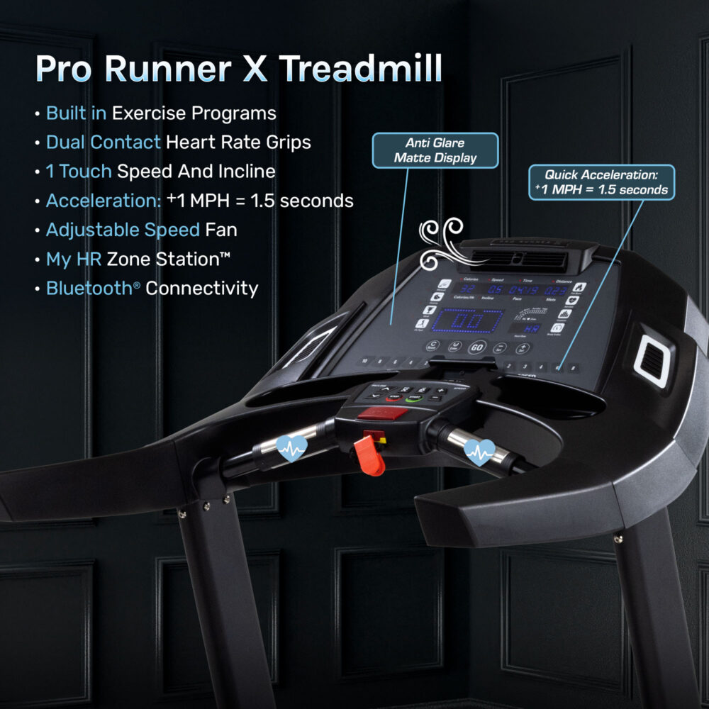 Pro Runner X Treadmill - 3G Cardio