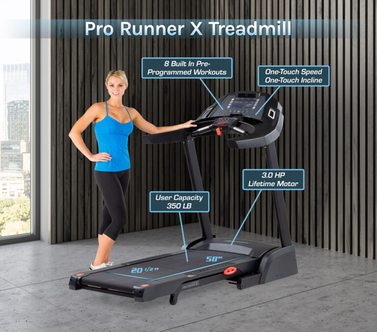 Pro Runner X Treadmill - 3G Cardio