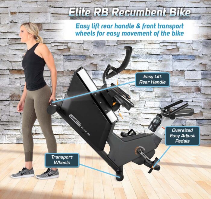 Elite RB X Recumbent Bike - 3G Cardio