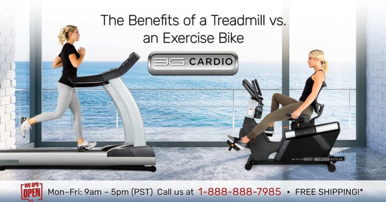 3G Cardio | The Benefits of a Treadmill vs. an Exercise Bike