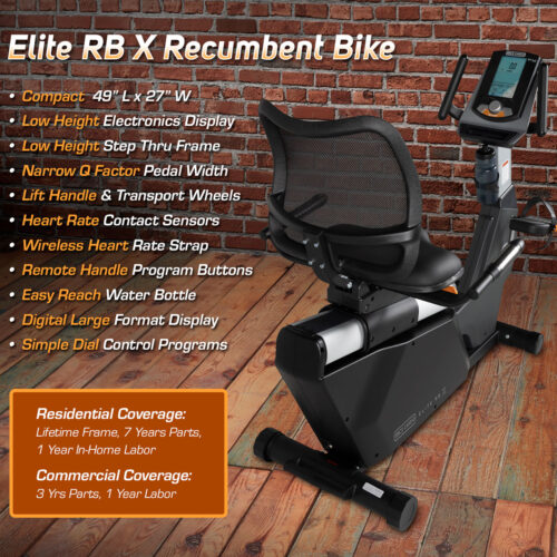 3G Cardio | New and improved 3G Cardio Elite RB X Recumbent Bike is a ...