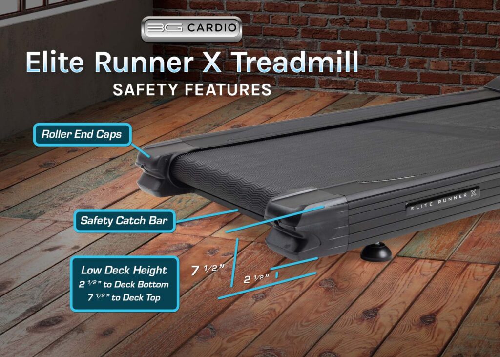 Elite Runner Treadmill by 3G Cardio - Marathon Runner's Treadmill