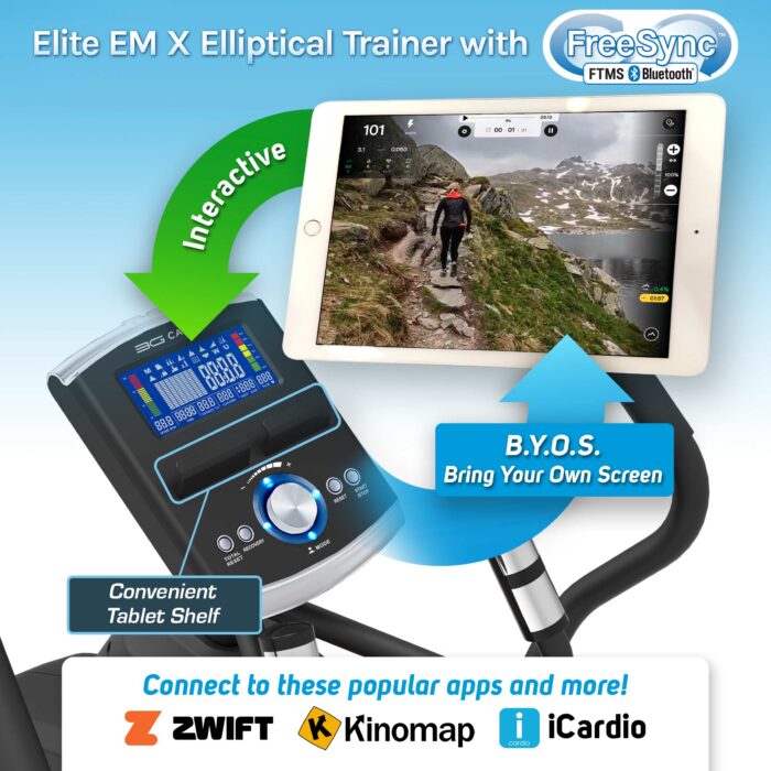 3G Cardio | Introducing the 3G Cardio Elite EM X Elliptical Trainer